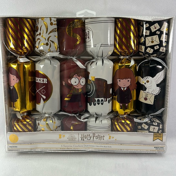 Accessories | Harry Potter Surprise Crackers 6pk Low Cut Socks Womens ...